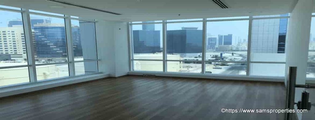 Office space rental in Seef Bahrain,168 square meters - Sams Properties