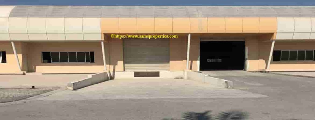 Bahrain factory space rent with best facilities. - Sams Properties